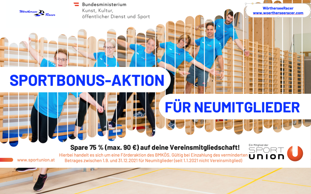 Bonus für Neumitglieder | WörtherseeRacer
